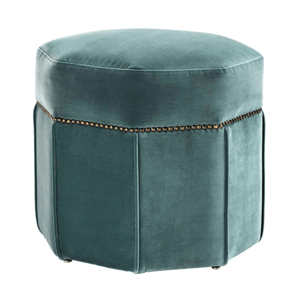 Bombay fabric pouf – Dutch Home