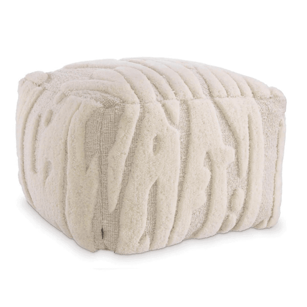 Zenon fabric pouf – Dutch Home